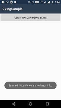How To Use Zxing Intent Integrator In Xamarin.Android
